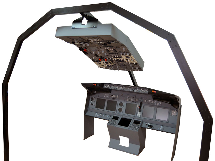 Metal Overhead structure for B737 | Opencockpits
